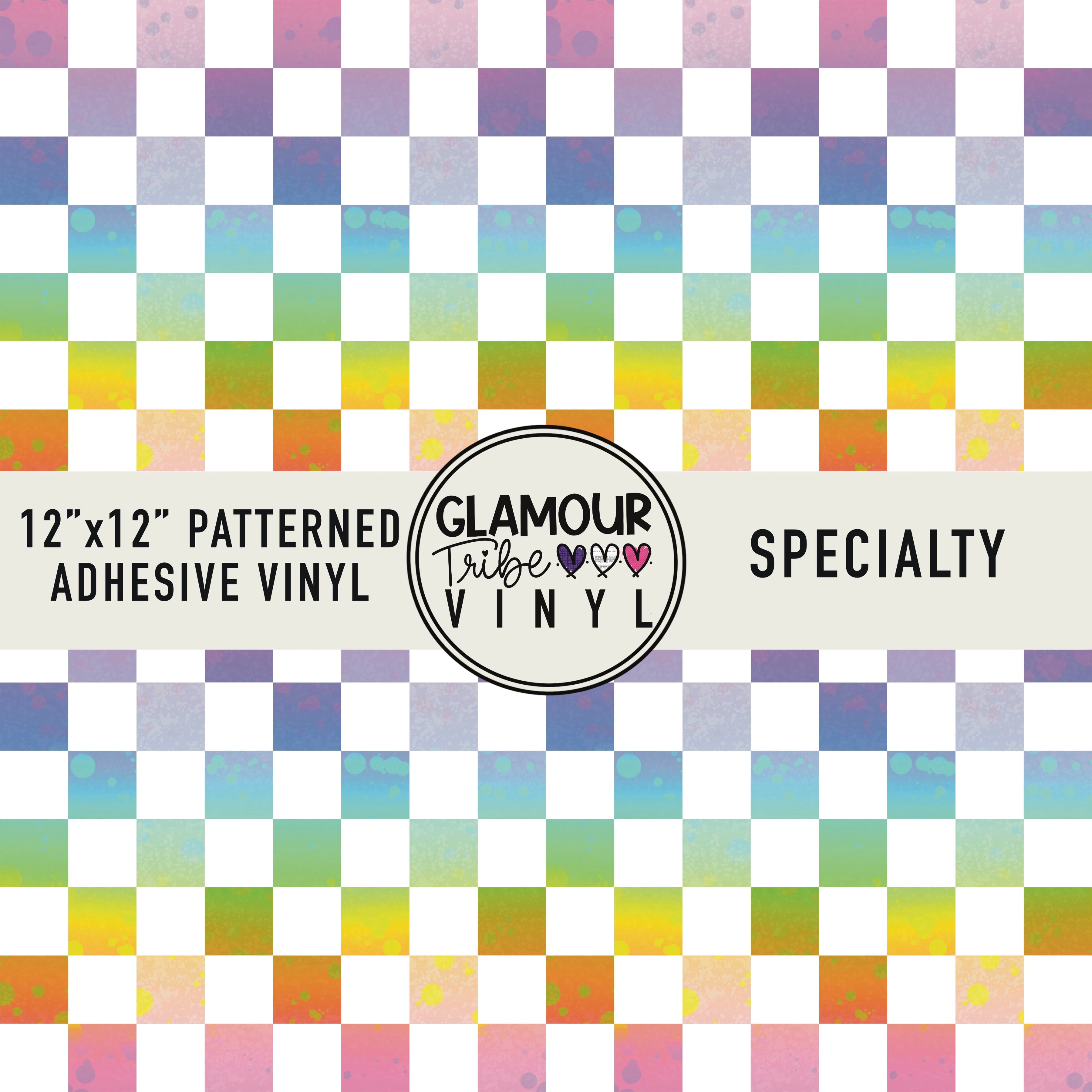 CHECKERED – Glamour Tribe Vinyl