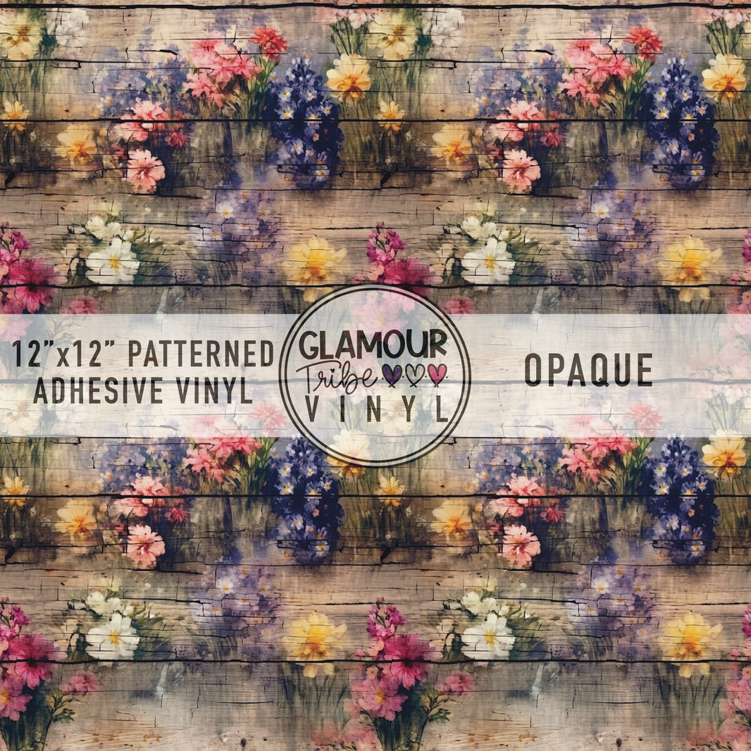FLORAL PAINTED BOARDS COLLECTION – Glamour Tribe Vinyl