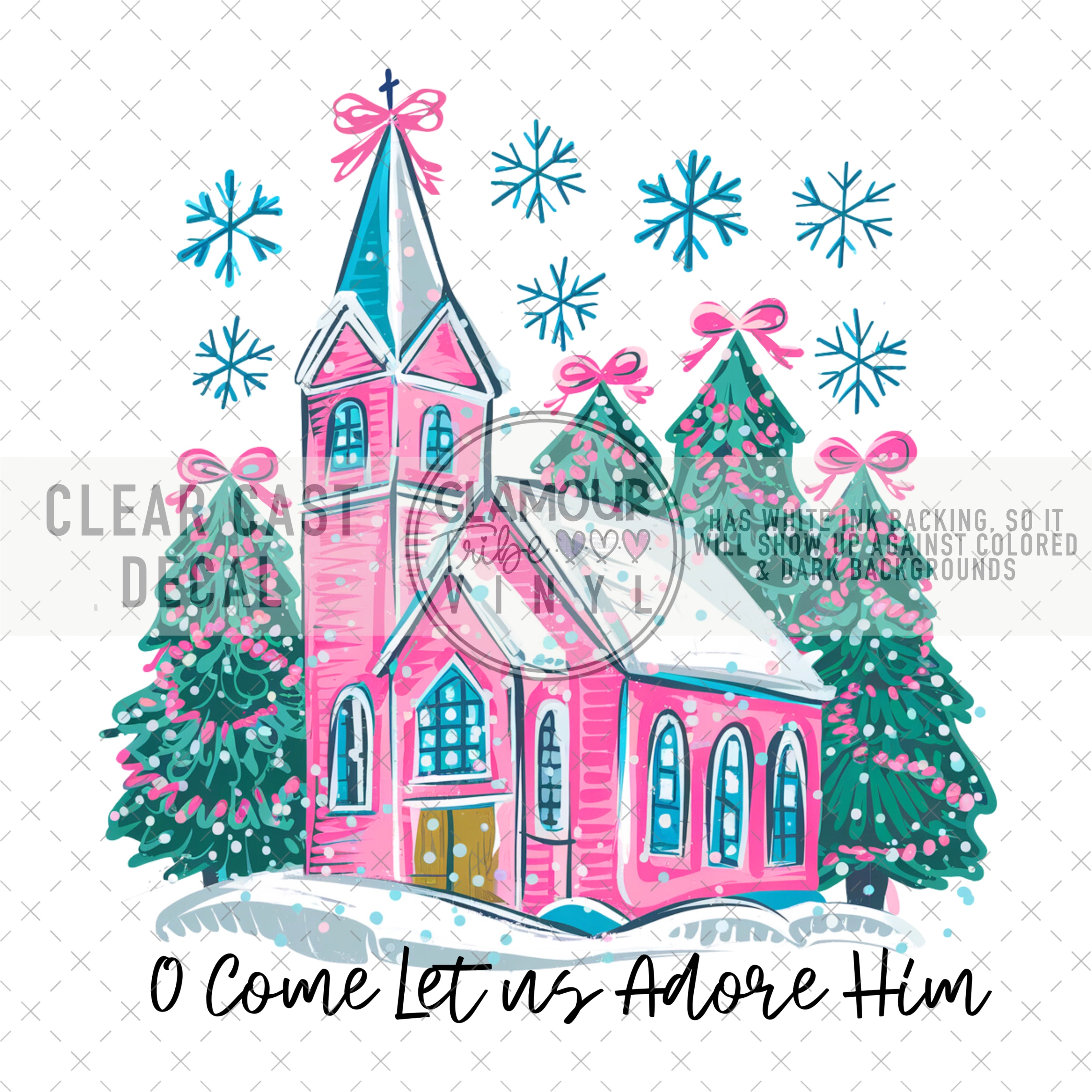 PREPPY CHRISTMAS CHURCH – Glamour Tribe Vinyl