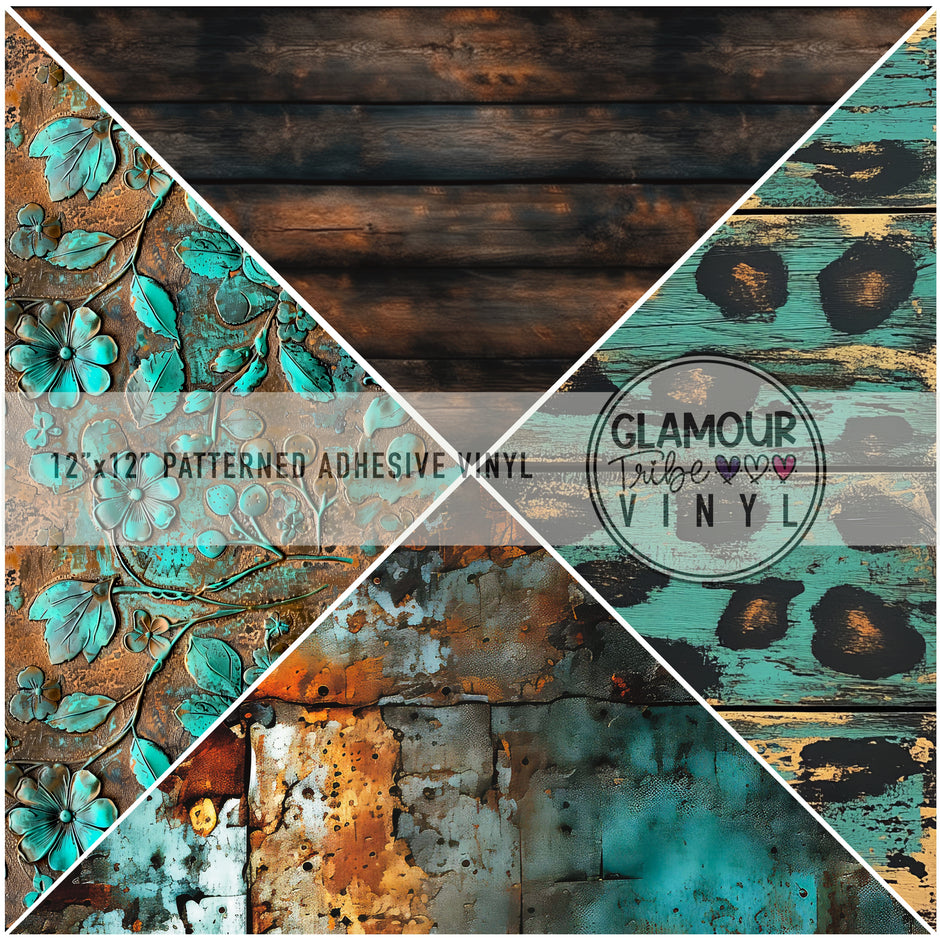 V-SPLIT QUAD PRINTS – Glamour Tribe Vinyl