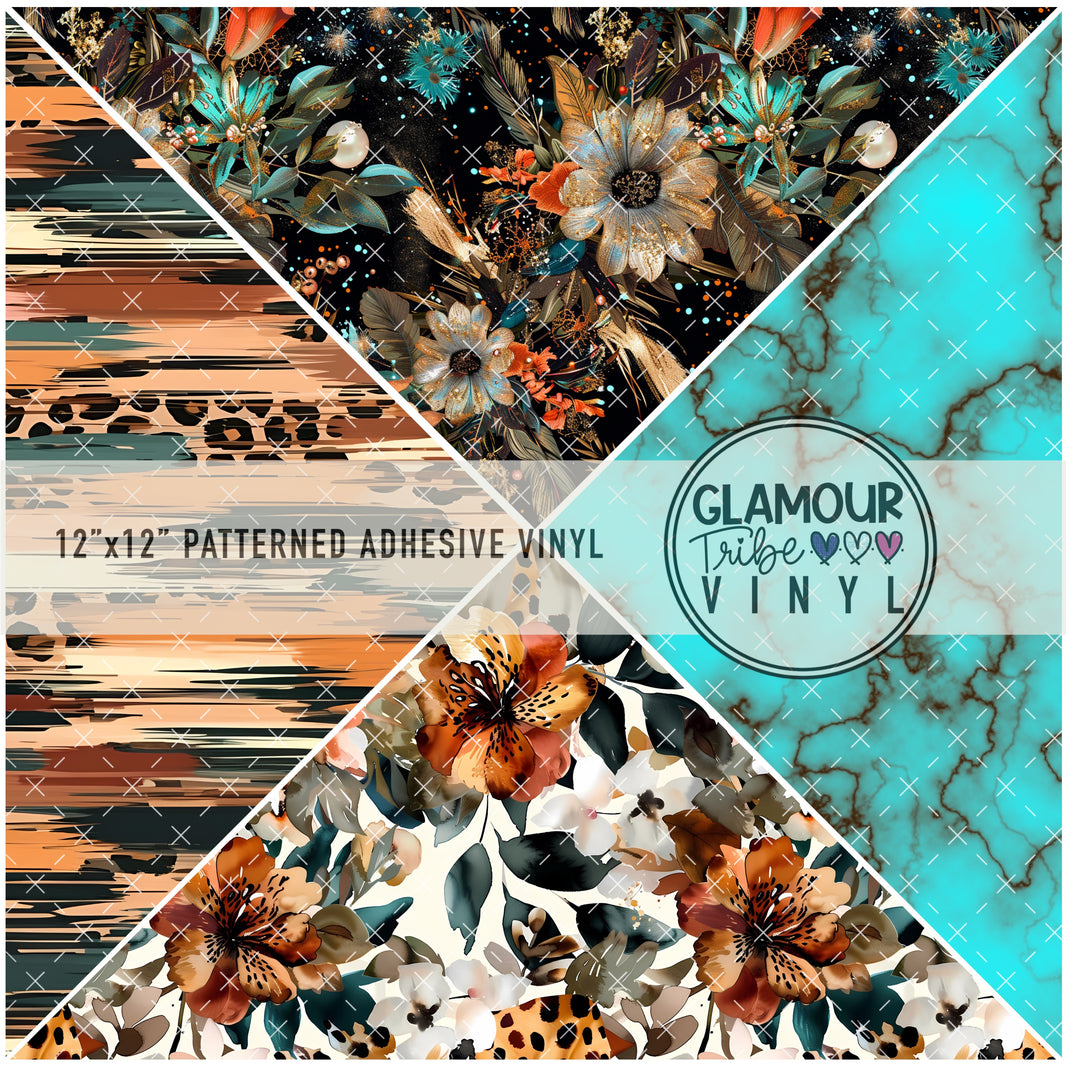 V-SPLIT QUAD PRINTS – Glamour Tribe Vinyl