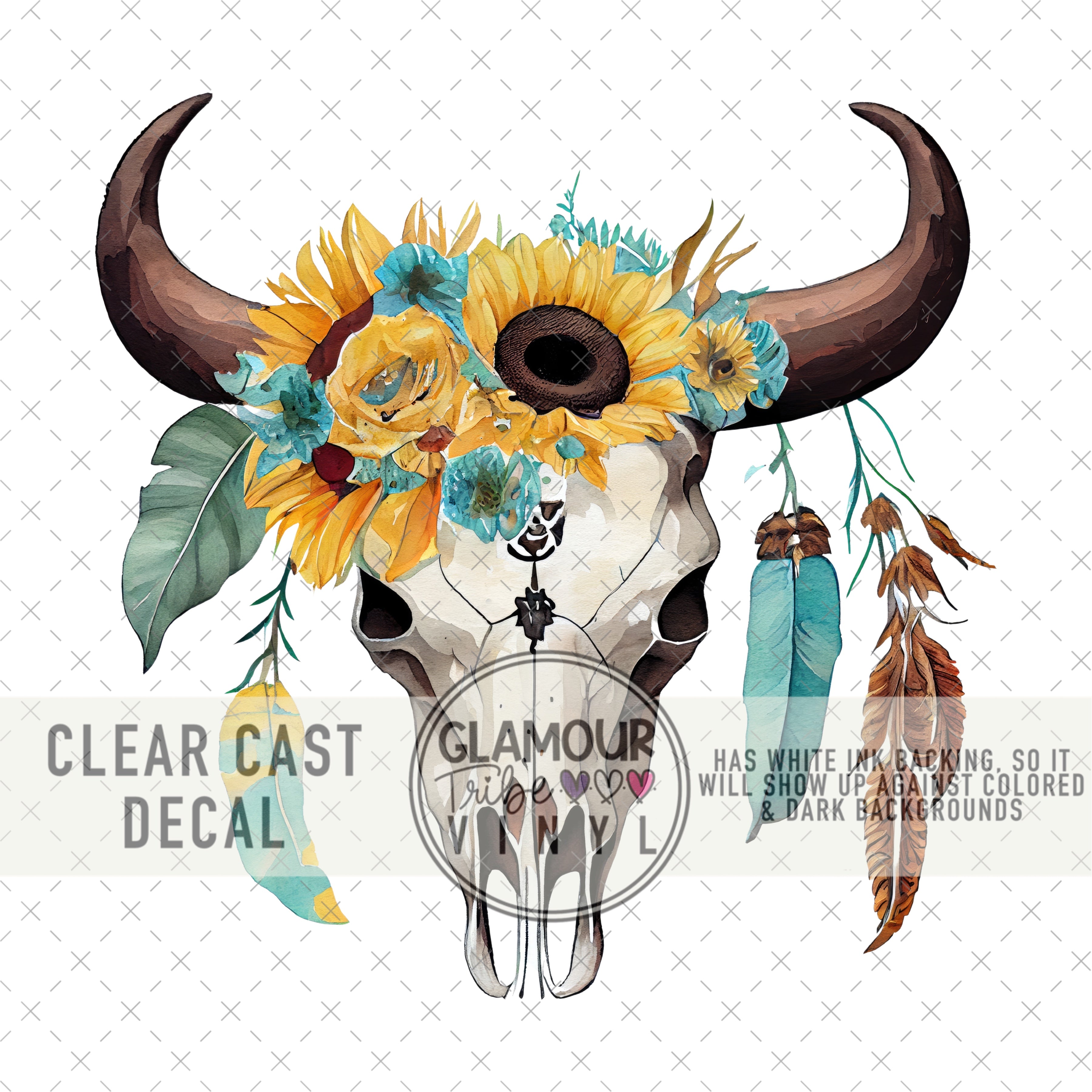 WESTERN SKULL 2 – Glamour Tribe Vinyl